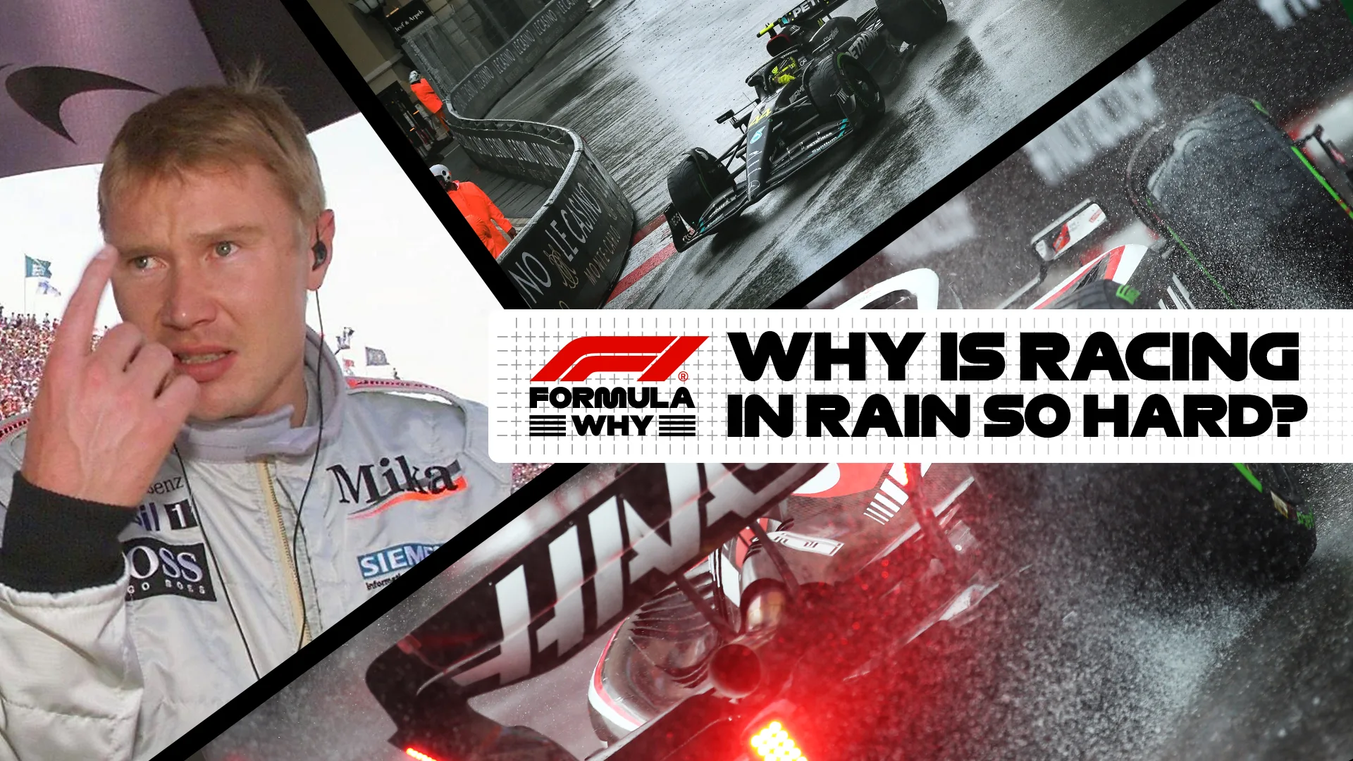 FORMULA WHY: Just how much harder is it to drive in the rain? | Formula 1®
